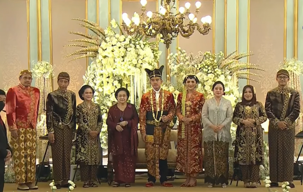 Megawati Soekarnoputri, Tamu Istimewa Resepsi Pernikahan Kaesang- Erina ...