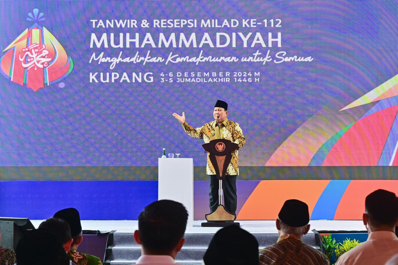 Presiden Prabowo Apresiasi Kontribusi Muhammadiyah Membangun dan ...