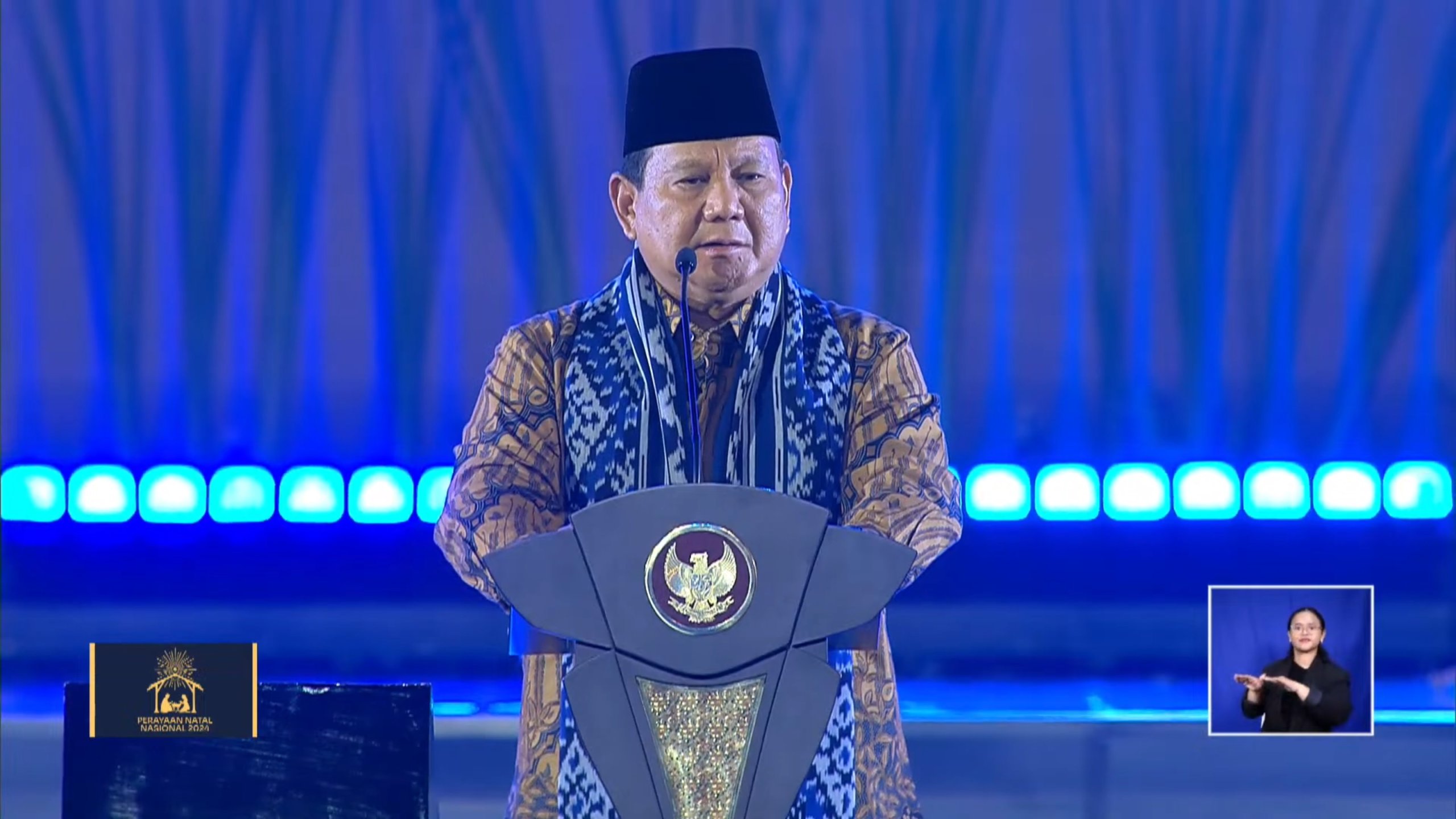 Kain Bentenan dari Minahasa Semarakkan Perayaan Natal Nasional 2024 - BRIEF