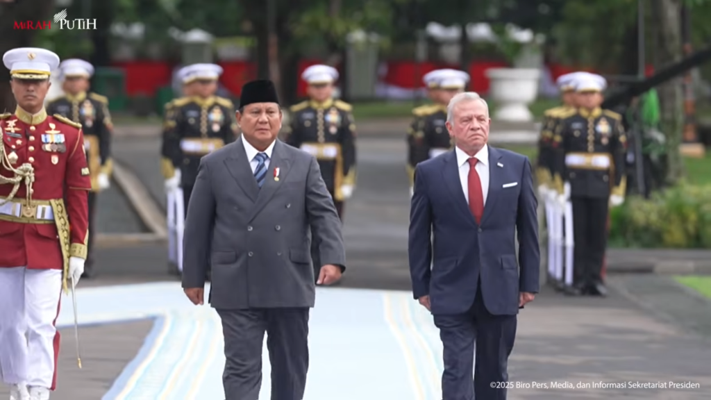 Presiden Prabowo Sambut Kedatangan Raja Abdullah II dari Yordania di ...